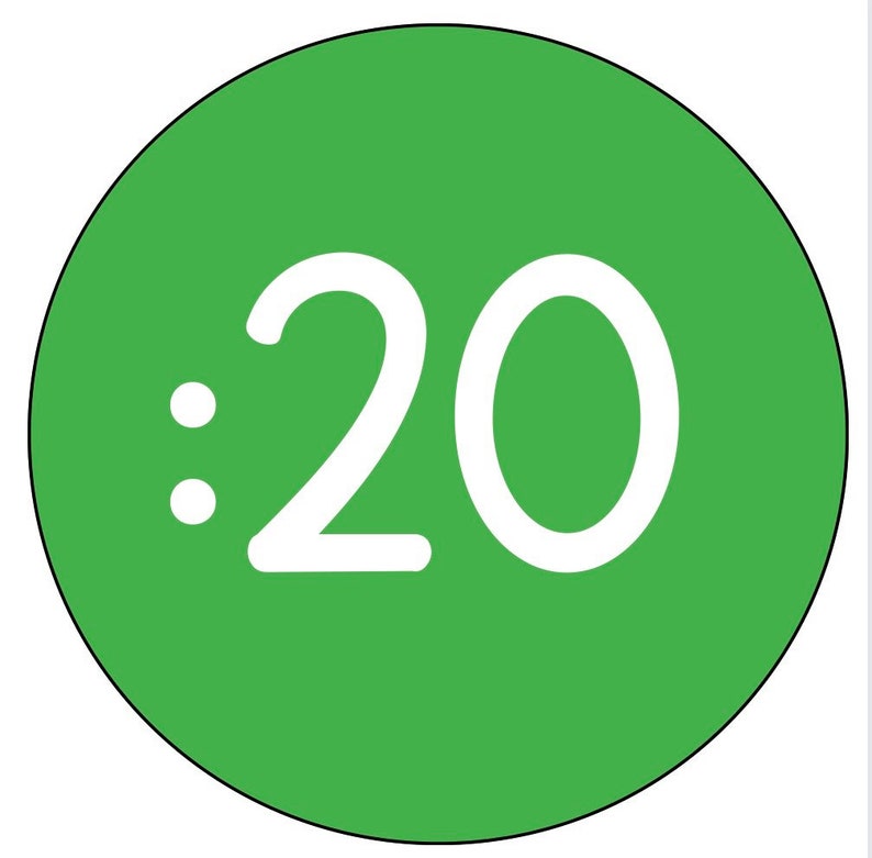 Botanical Neutral Clock Numbers - Etsy