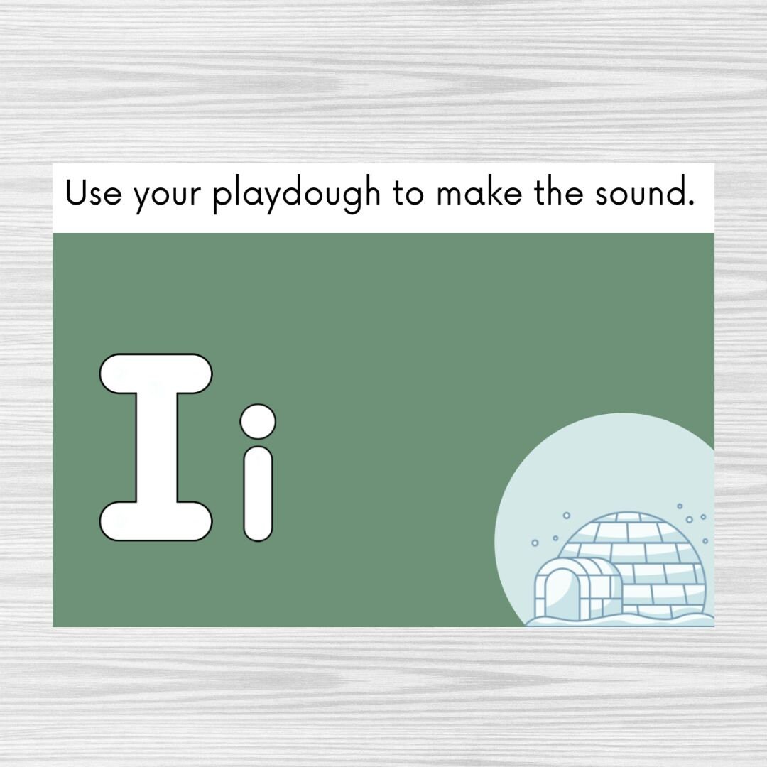 SATPIN Playdough Mats Play Doh Printable Toddler Activities - Etsy