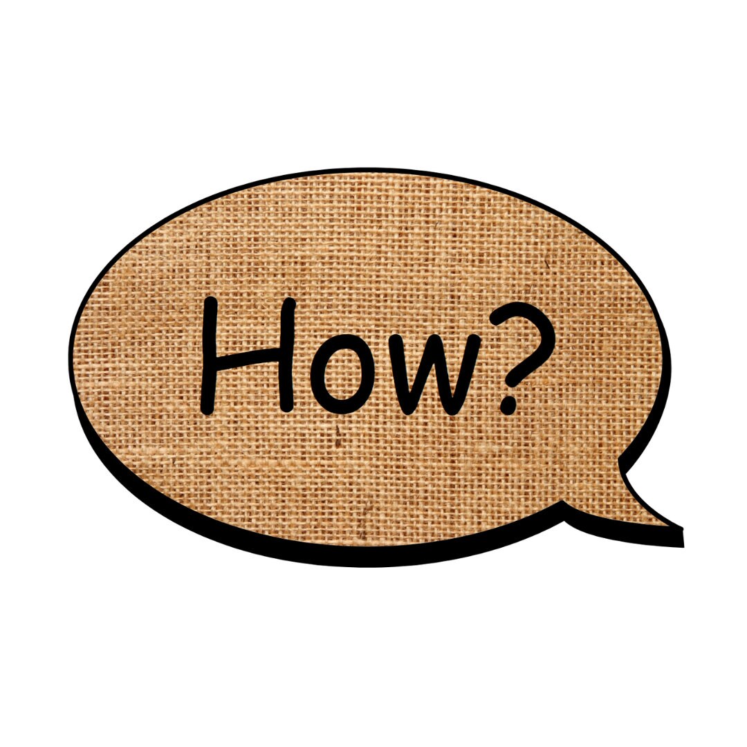 Hessian Question Words Display Posters - Etsy UK