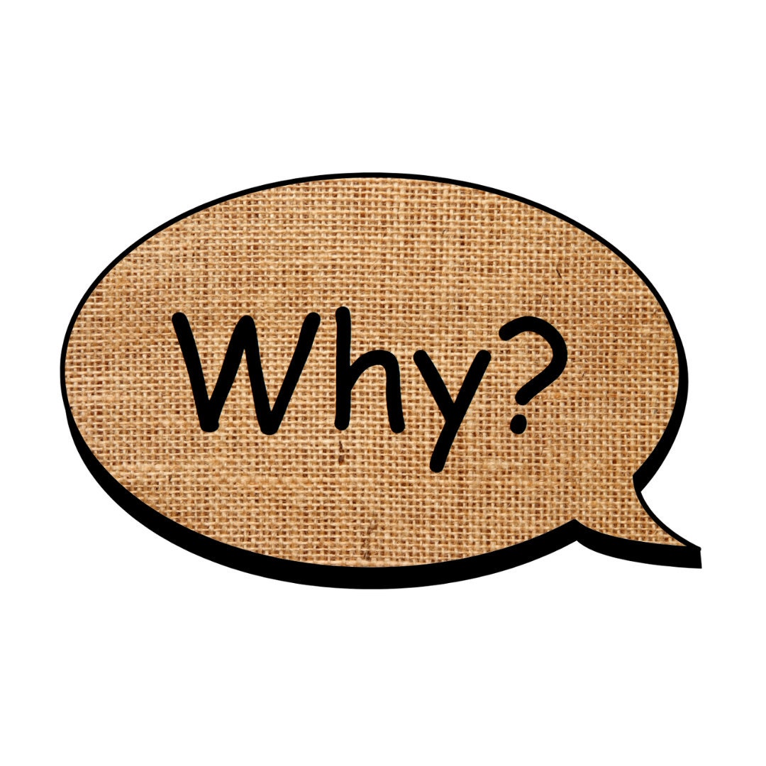 Hessian Question Words Display Posters - Etsy UK