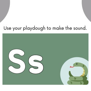 SATPIN Playdough Mats Play Doh Printable Toddler Activities, Homeschool ...