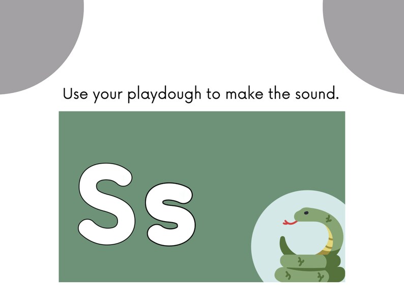 SATPIN Playdough Mats Play Doh Printable Toddler Activities, Homeschool ...