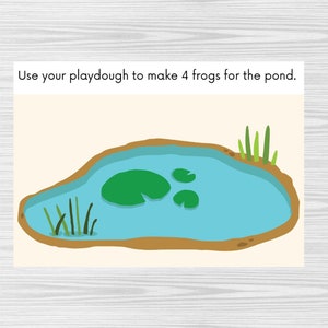 Play Doh Mats Counting Visual Cards Printable Play Dough - Etsy