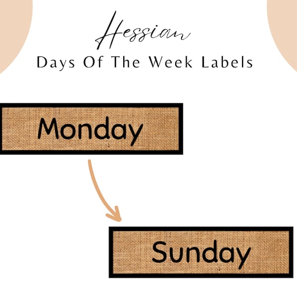 Botanical Natural Visual Timetable,daily Activities, Plan Routine ...