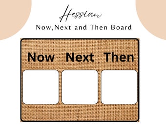 Now and Next Board With School Visual Timetable Cards SEN, Autism, ASD ...