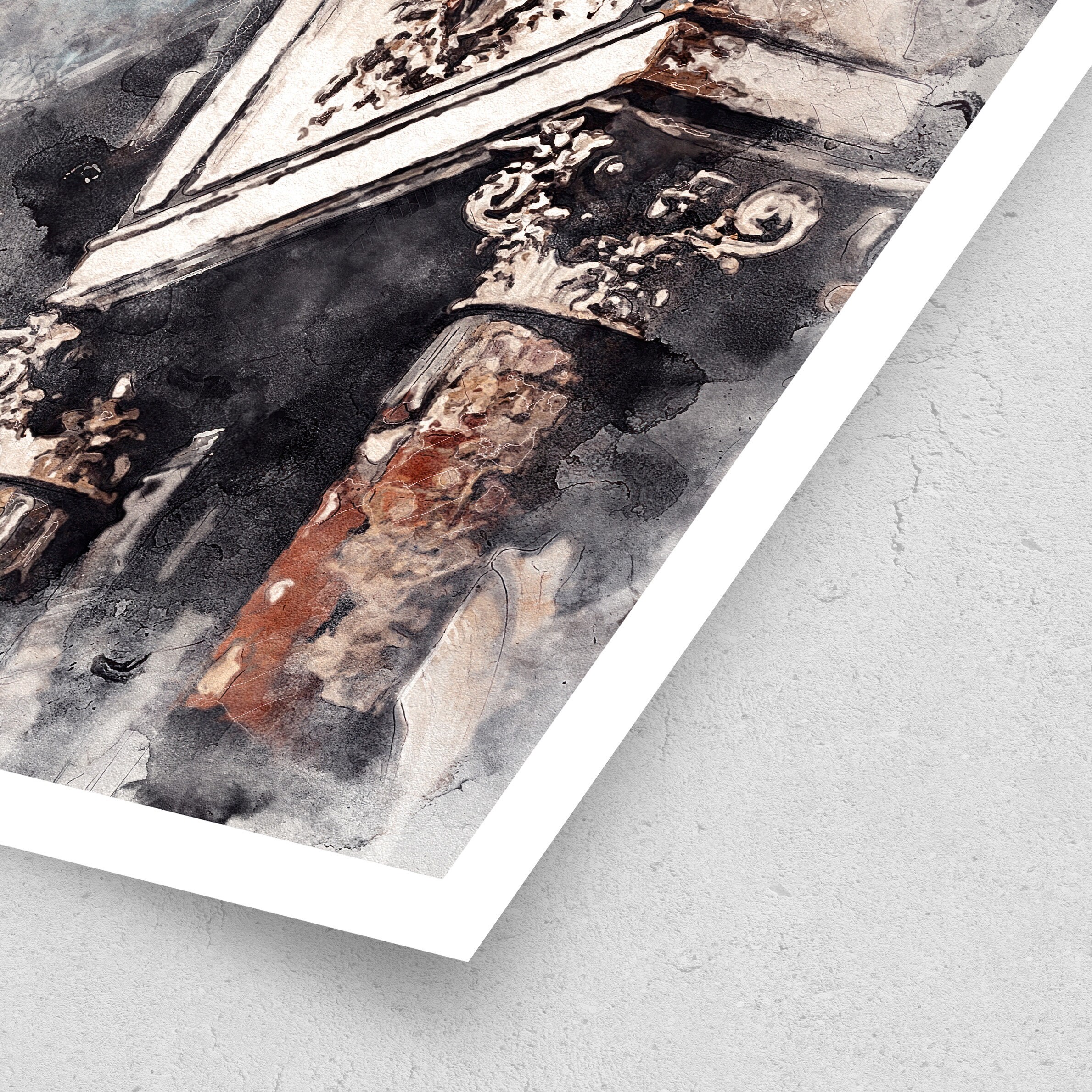 Old House With Columns, Facade Detail, Historic Architecture, Travel ...