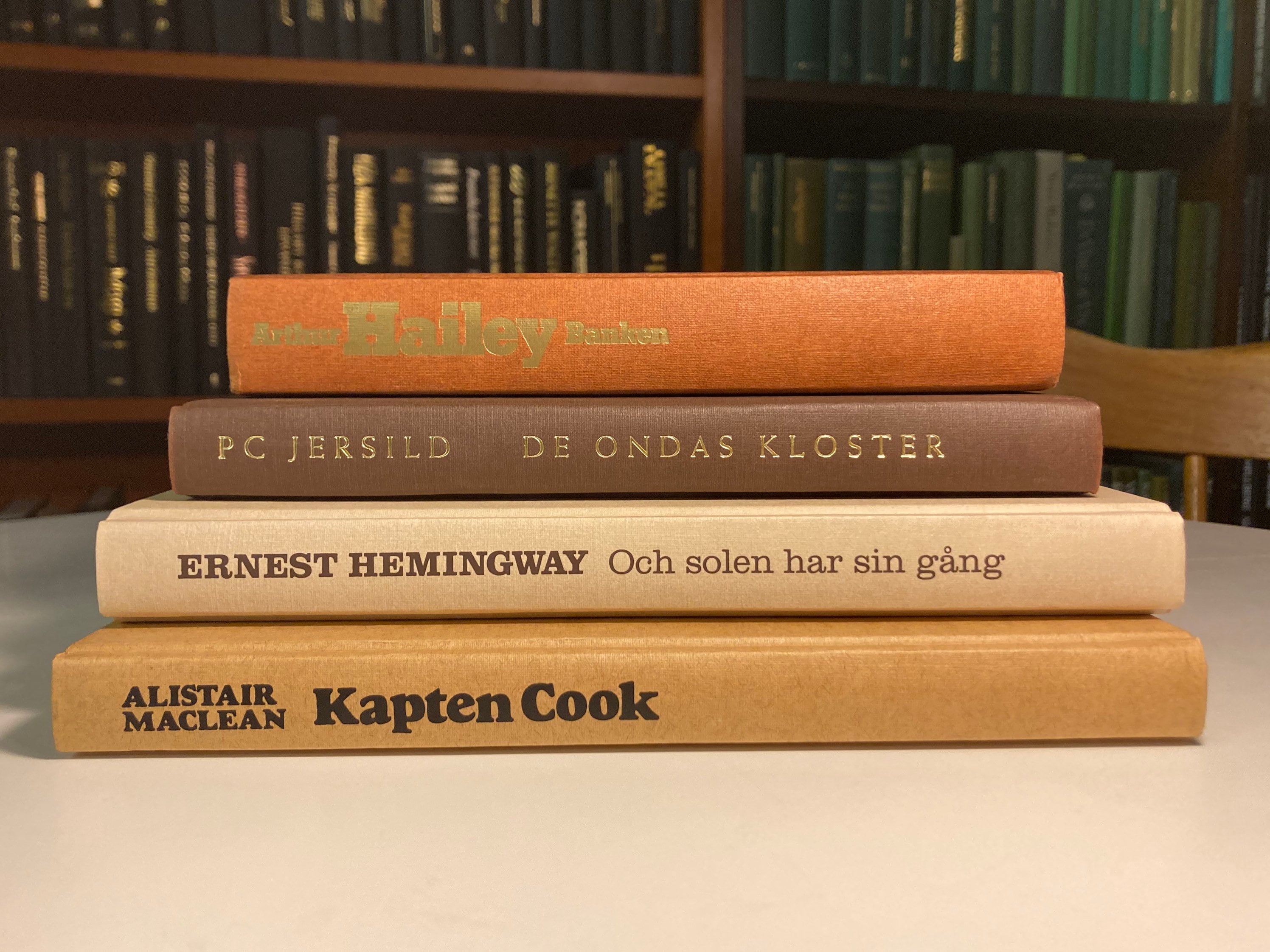 Brown Book Stack | Swedish Decorative Books | Real Hardback - Etsy