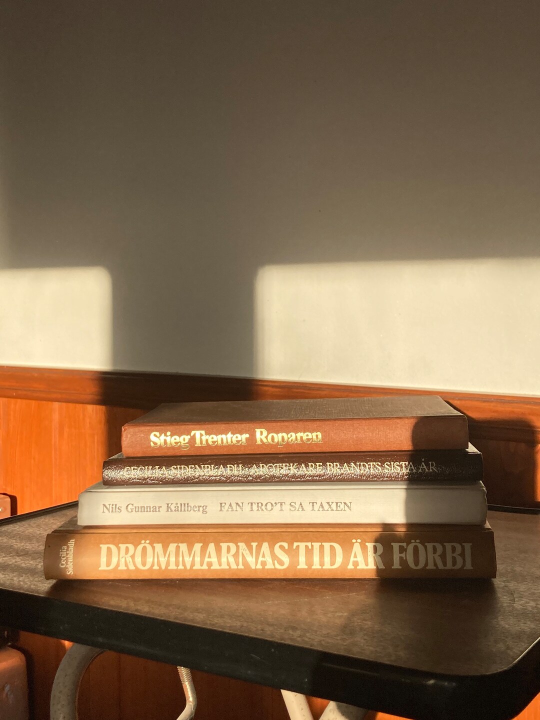 Brown Book Stack | Swedish Decorative Books | Real Hardback - Etsy