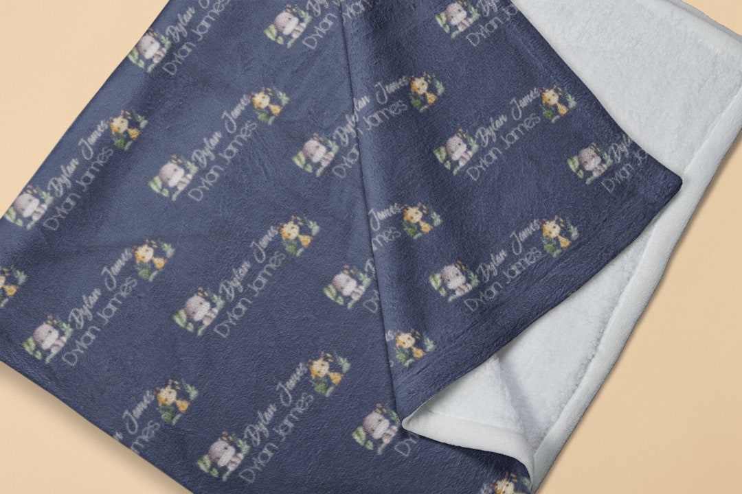 Personalized Name Blanket for Your Child, Customized Name Baby Blankets ...