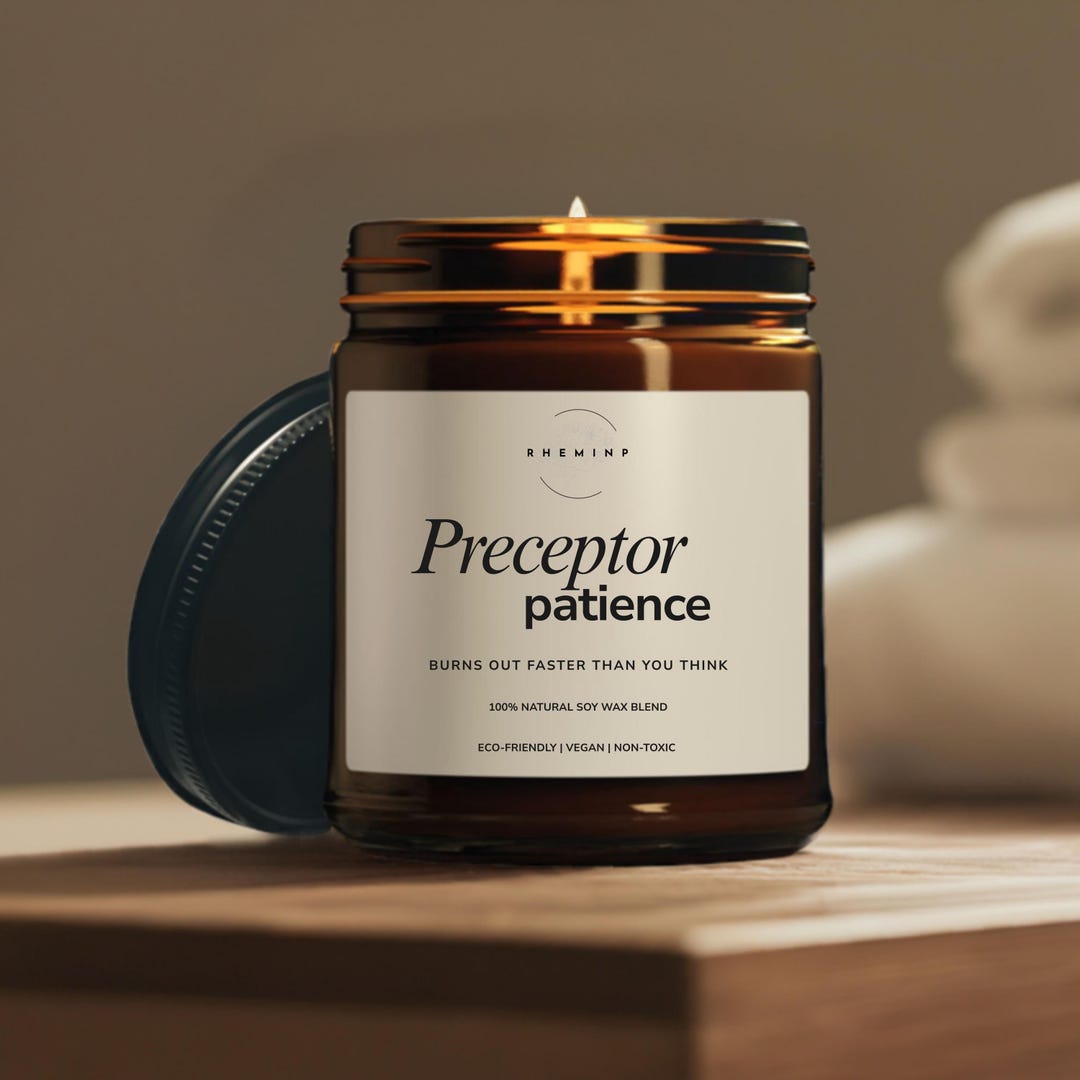 Funny Preceptor Gift Candle, Nursing Preceptor Gift, Nurse Mentor ...