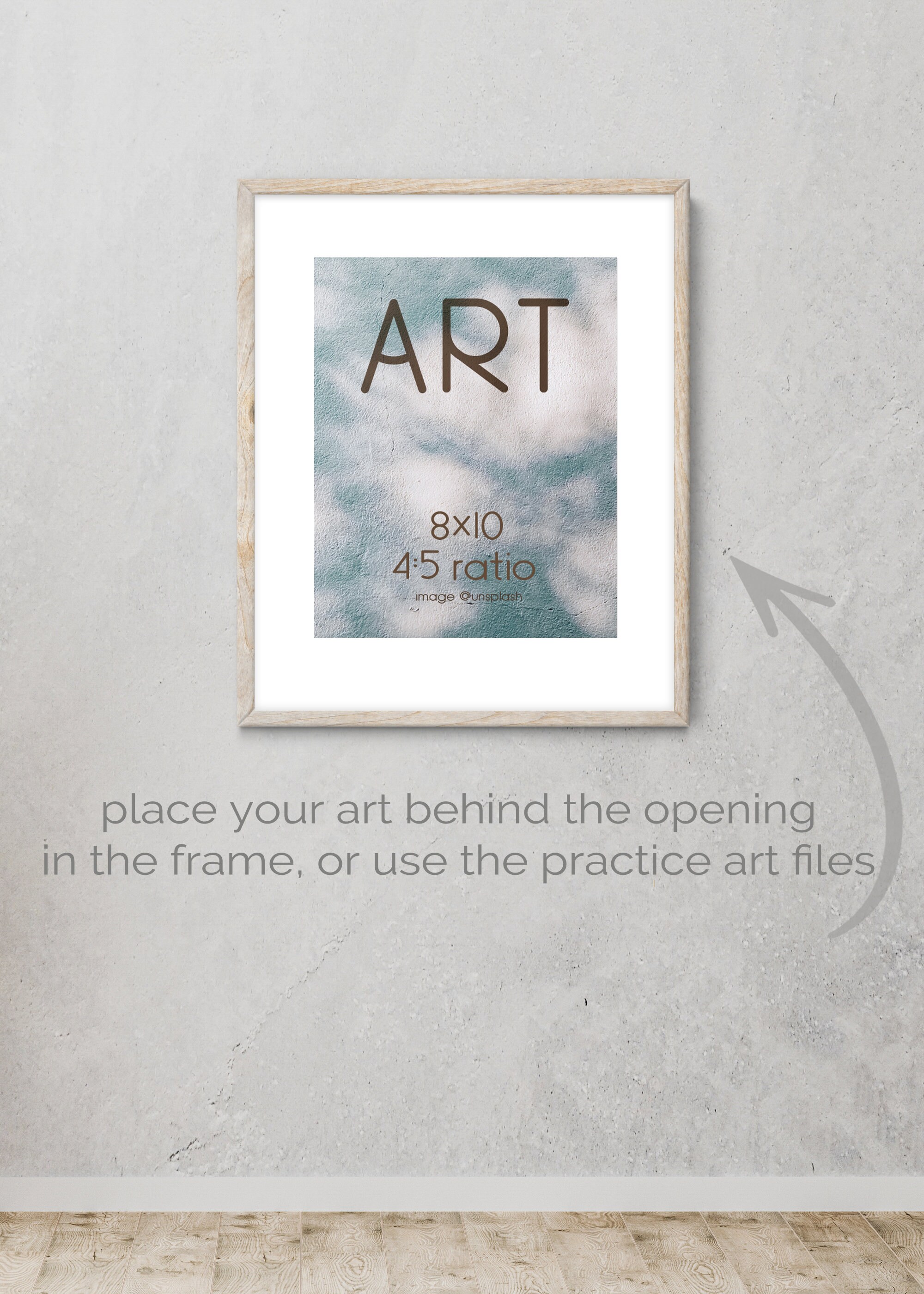 Farmhouse Frame PSD Practice File Simple Cozy Home Interior - Etsy