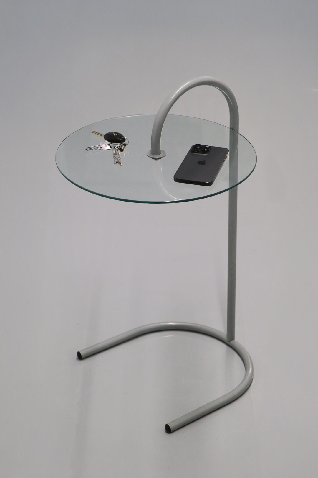 Vintage IKEA RY Side Table – Designed 1989 by Tord Björklund – Glass ...