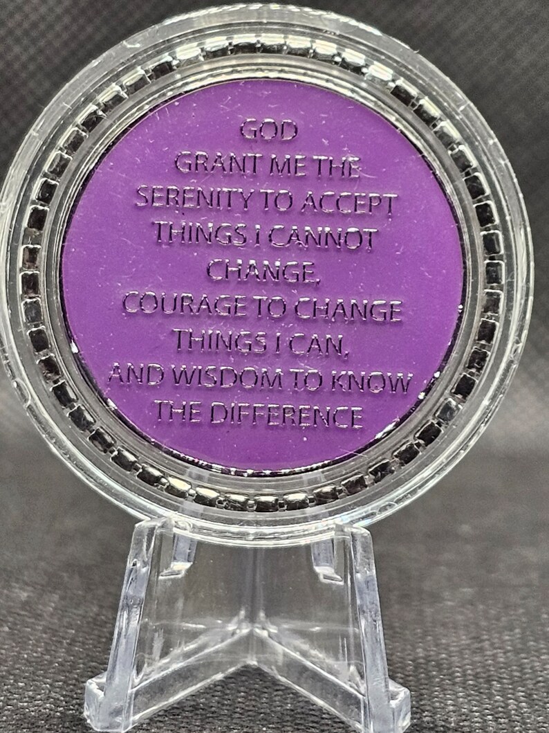Women in Recovery, 12 Steps, Medallion, Token, AA, NA, Sobriety ...