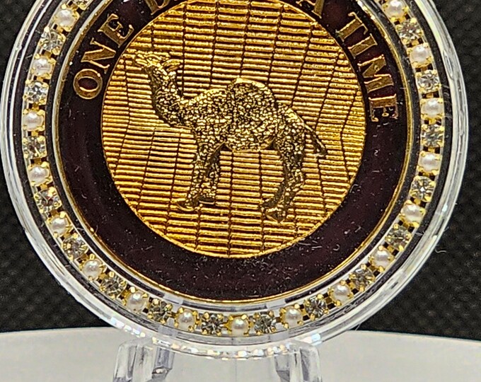 12 Steps Recovery Medallion, Token, AA, NA, Sobriety, Inspirational ...