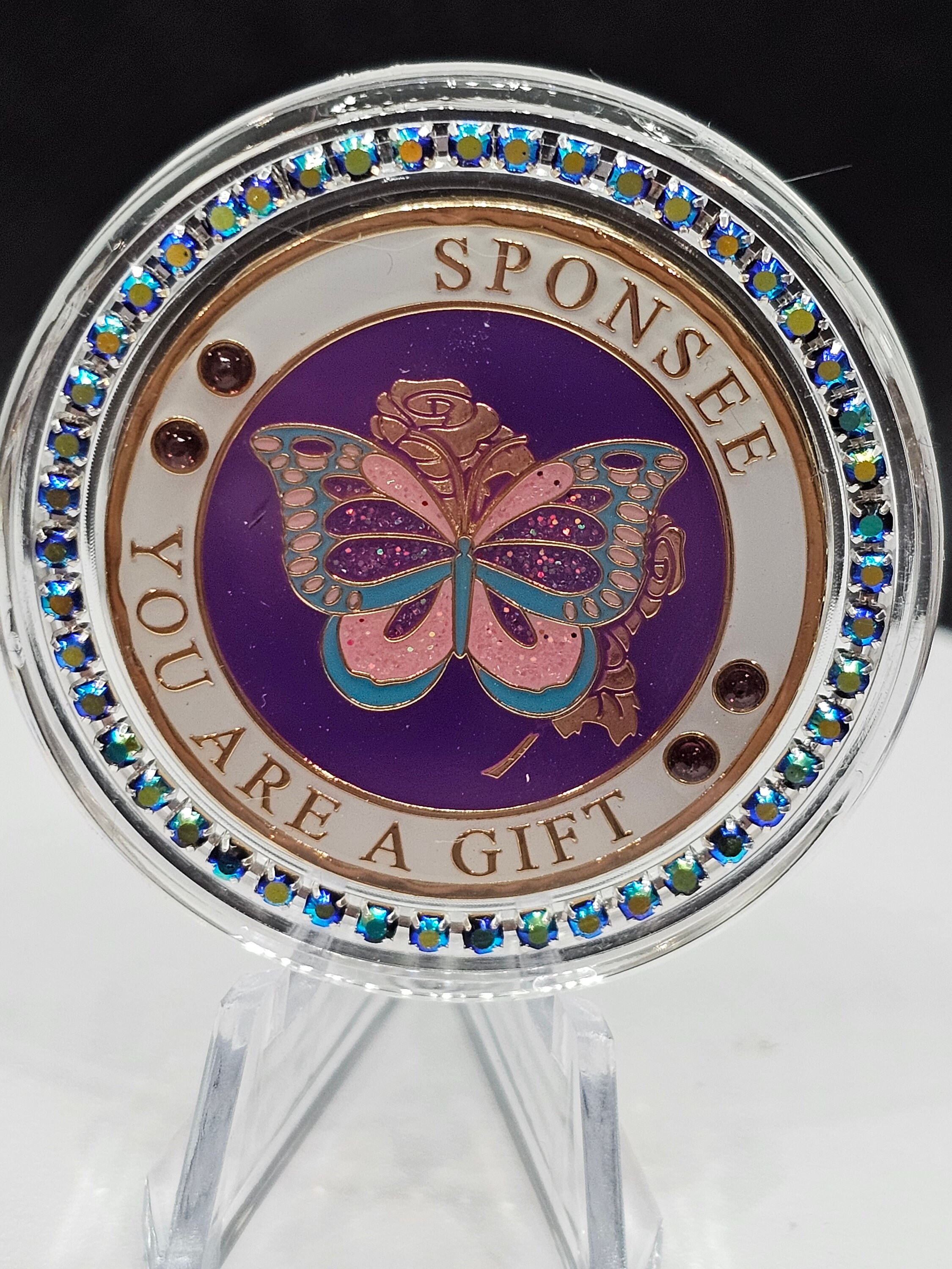 12 Steps Recovery, Medallion, Token, AA, NA, Sobriety, Inspirational ...