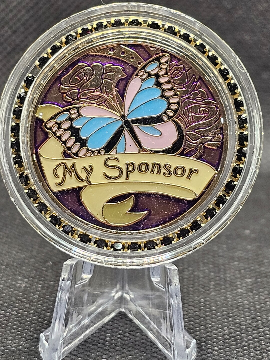 12 Steps Recovery, Medallion, Token, AA, NA, Sobriety, Inspirational ...