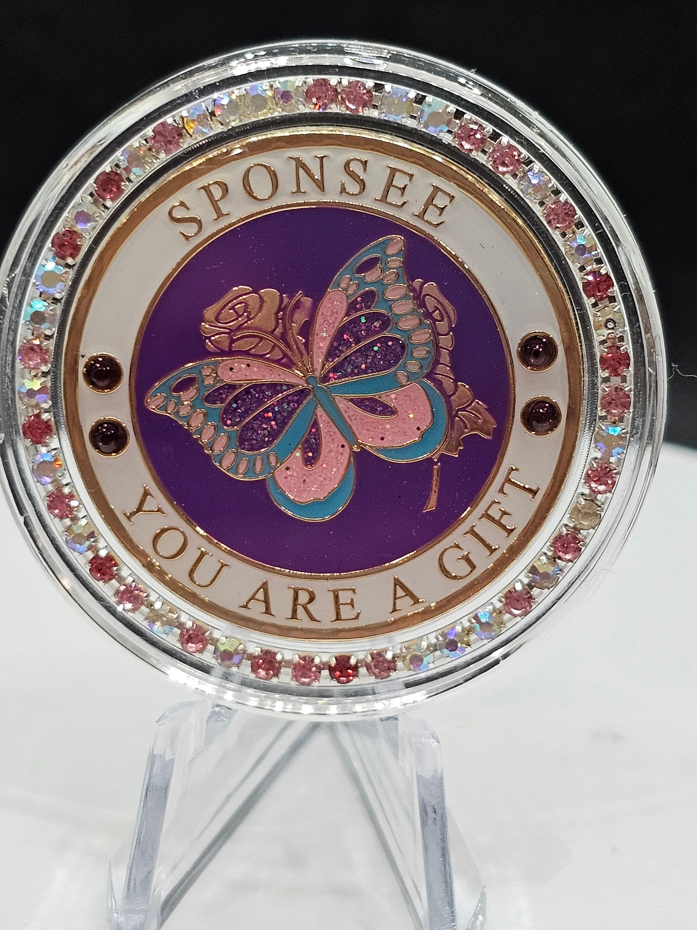 12 Steps Recovery, Medallion, Token, AA, NA, Sobriety, Inspirational ...