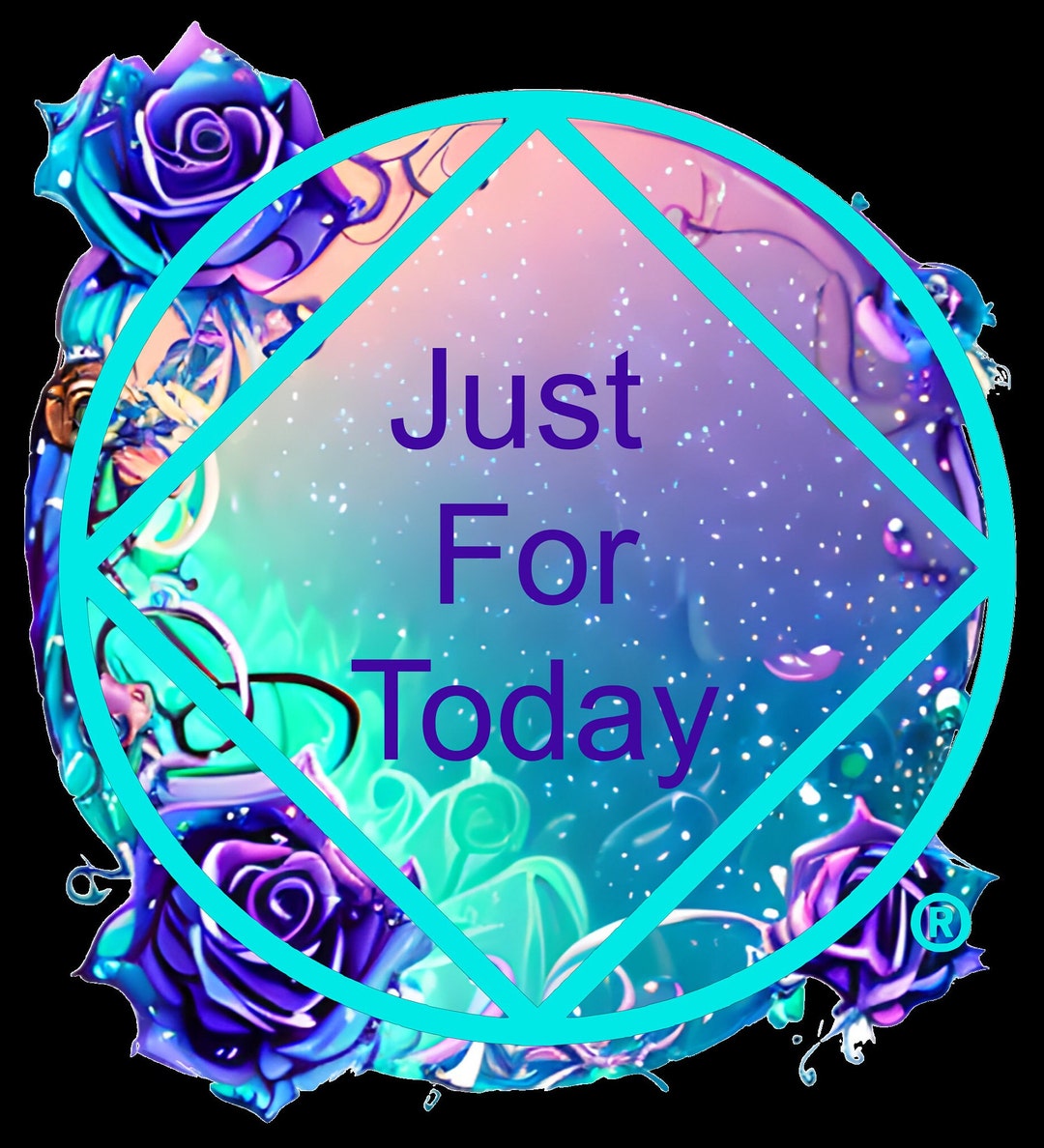 NA Symbol Sticker Variations Clear Background Not Black Decal Narcotics ...