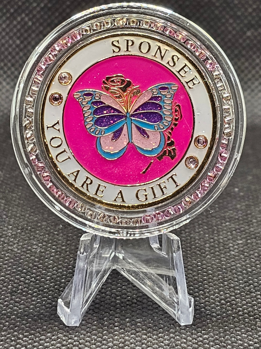 12 Steps Recovery, Medallion, Token, AA, NA, Sobriety, Inspirational ...