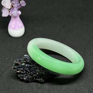53-55mm Jade Bangle-high Quality Jade Bangle- Ice Jade Bangle - Gift ...