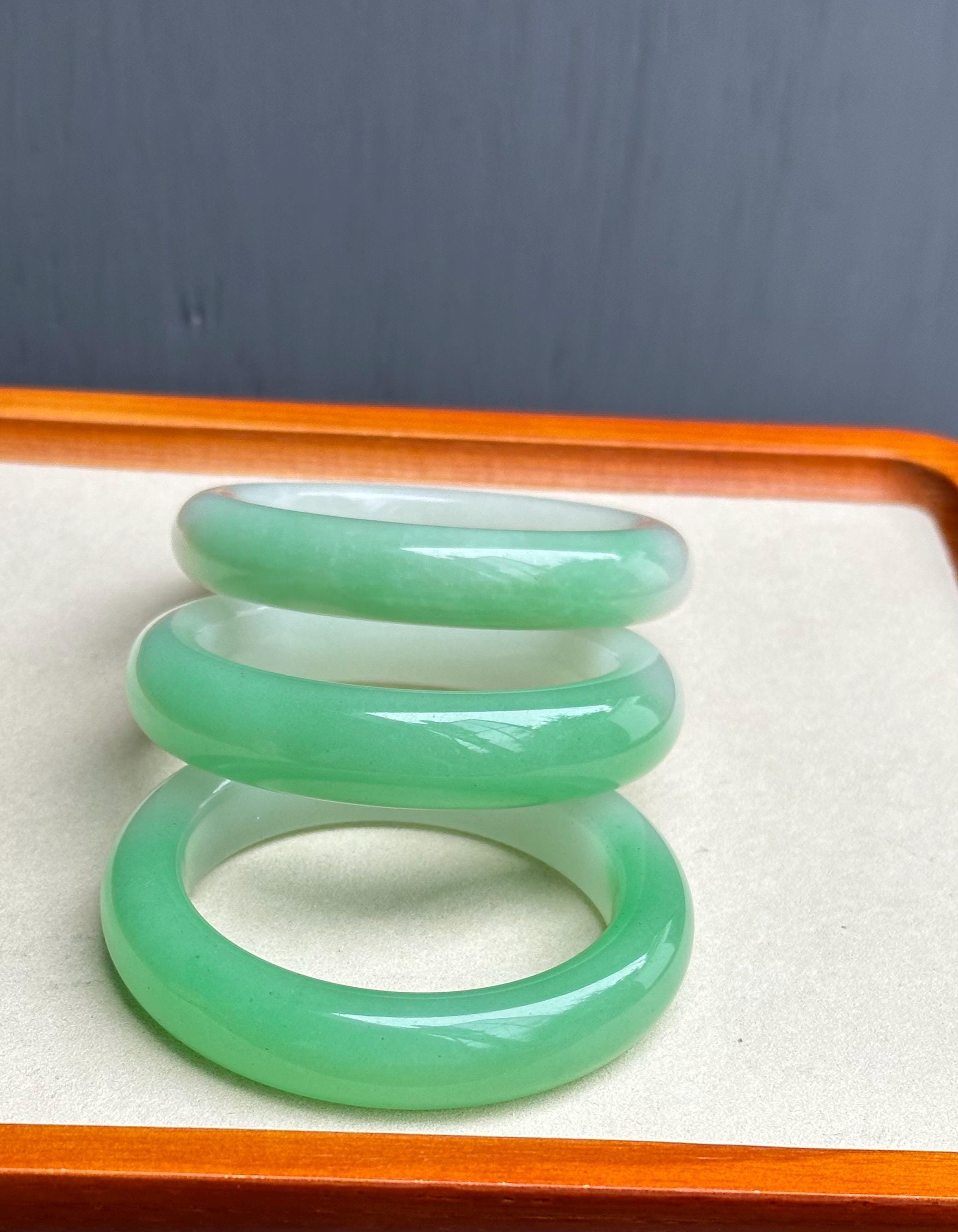 53-55mm Jade Bangle-high Quality Jade Bangle- Ice Jade Bangle - Gift ...