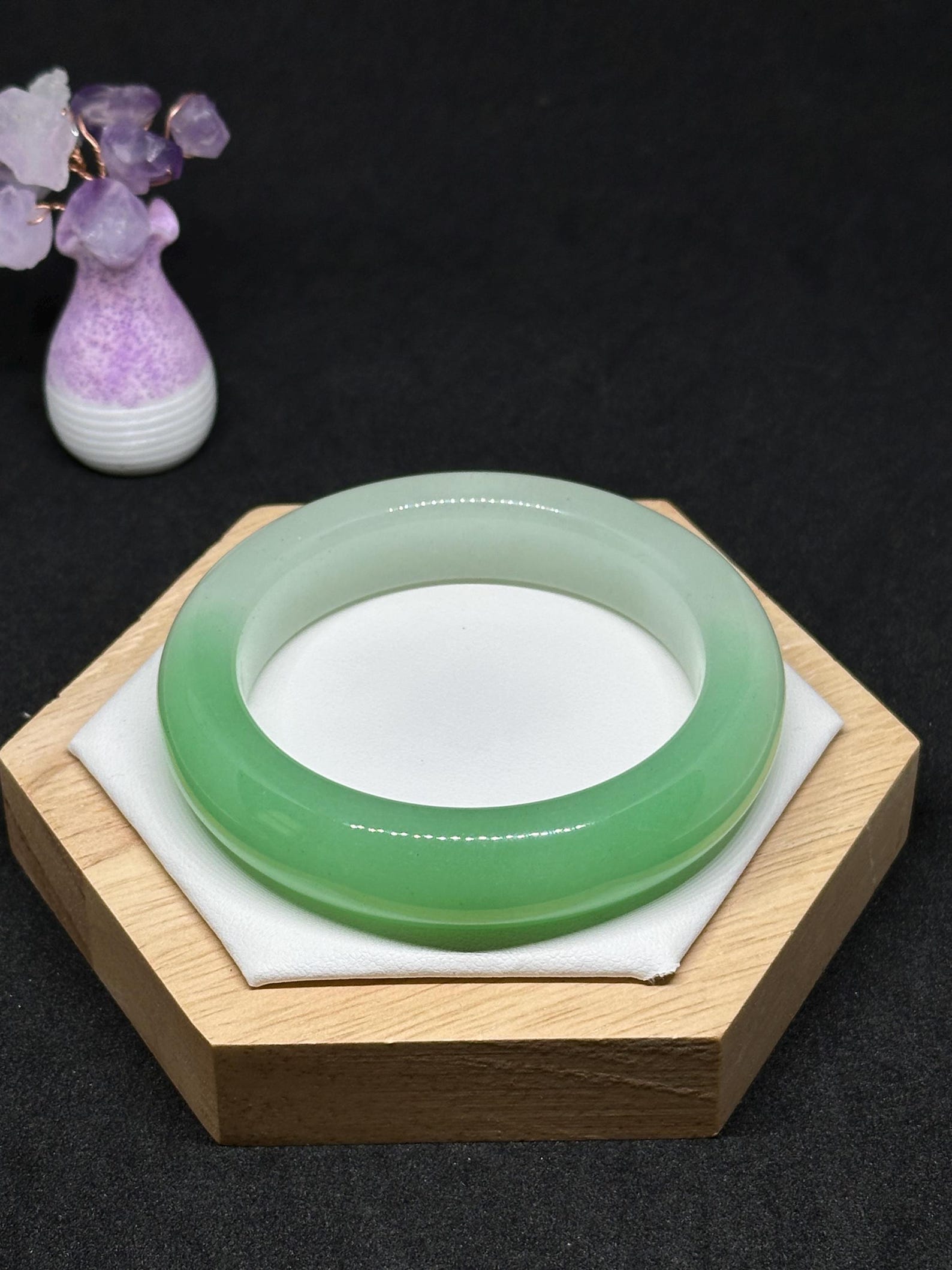53-55mm Jade Bangle-high Quality Jade Bangle- Ice Jade Bangle - Gift ...