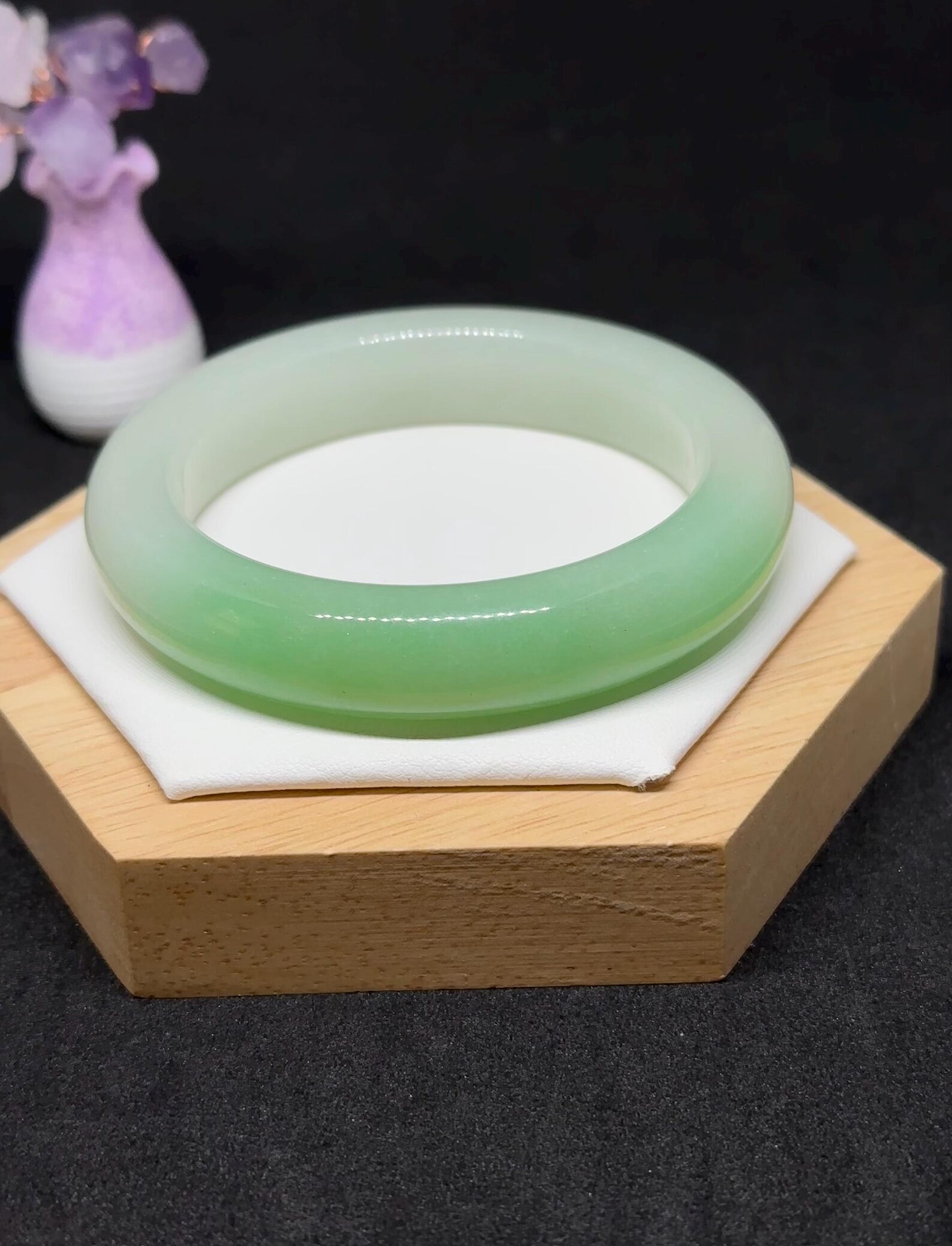 53-55mm Jade Bangle-high Quality Jade Bangle- Ice Jade Bangle - Gift ...
