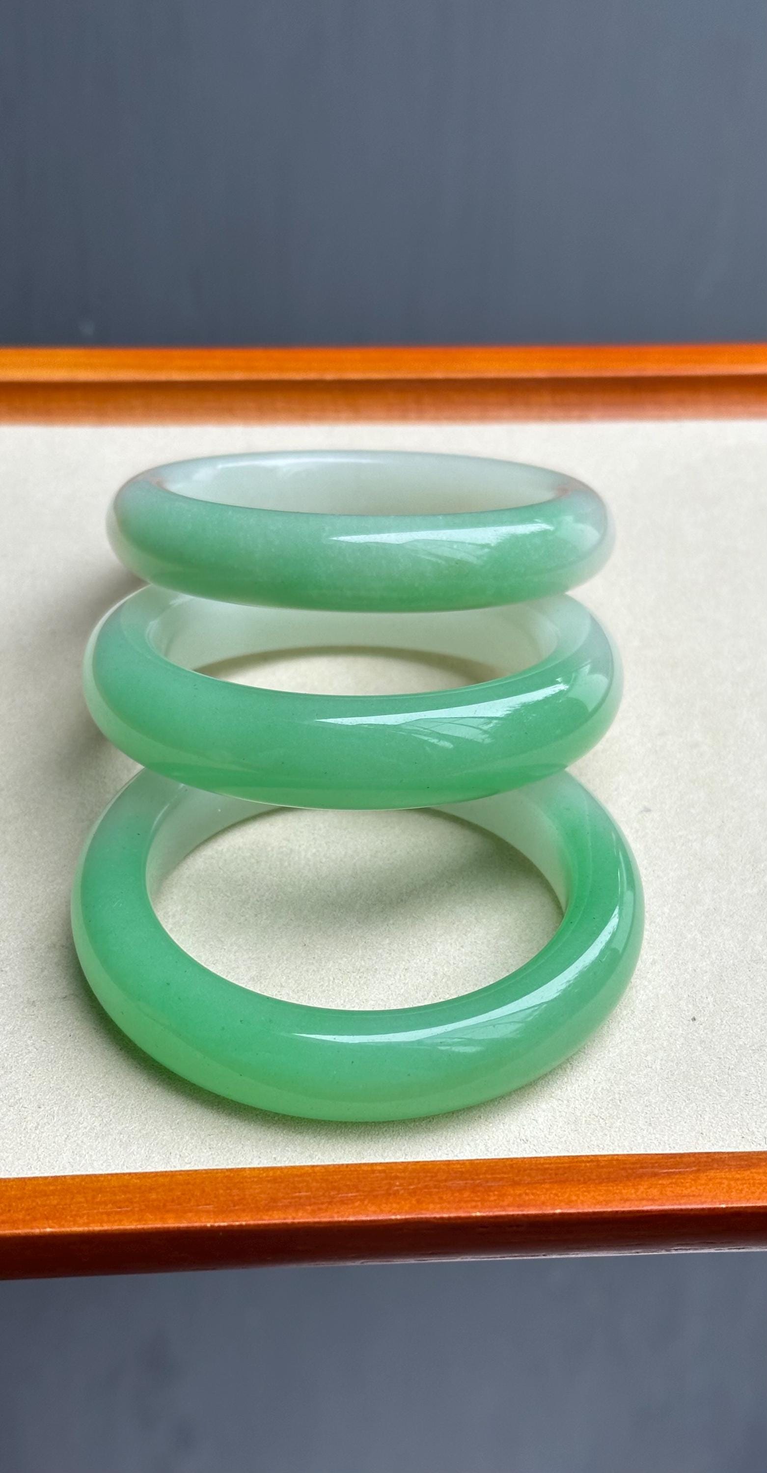 53-55mm Jade Bangle-high Quality Jade Bangle- Ice Jade Bangle - Gift ...