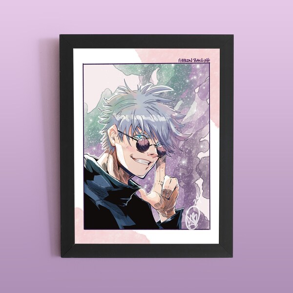 Satoru Gojo Wall Jjk - Etsy