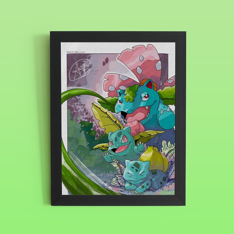 Bulbasaur Poster - Etsy
