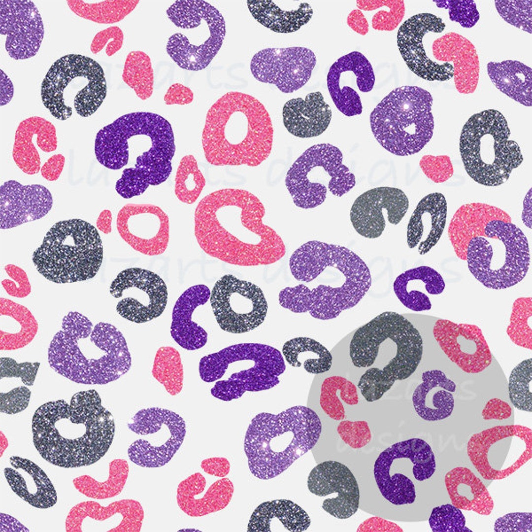 Sparkly Animal Print Seamless Pattern, Repeat Design for Fabrics ...