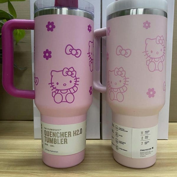Hello Kittys Stanley Cup - Etsy