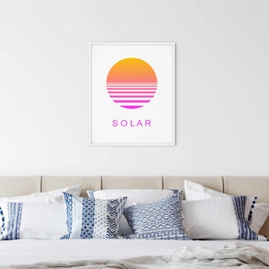 Vaporwave Decor | Synthwave Poster | Retrowave Art | Aesthetic Room ...