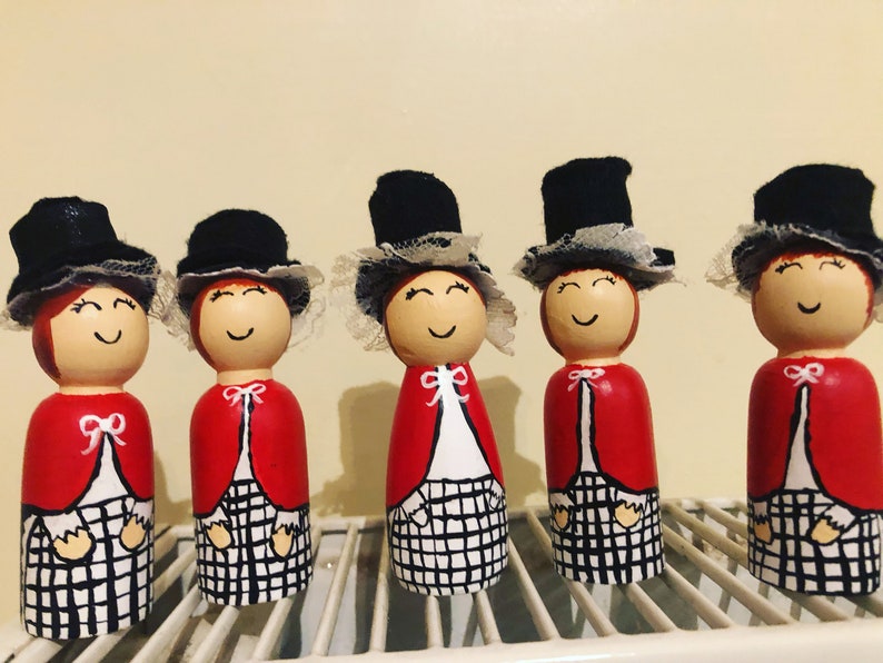 Welsh Lady Peg Doll - Etsy