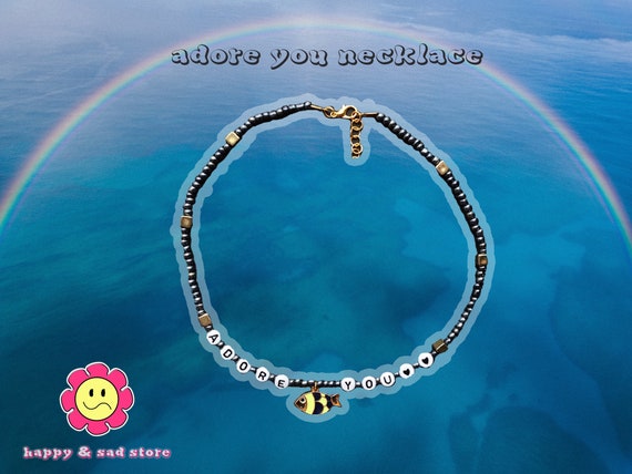 Adore You Necklace Harry Styles Eroda Fish Handmade | Etsy