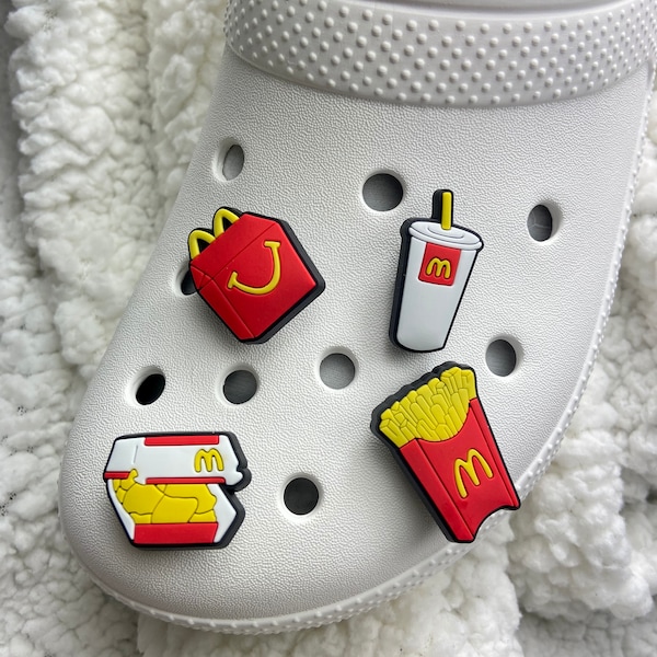 Fast Food Crocs - Etsy UK