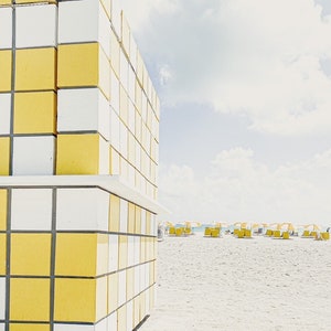 Beach Prints, Miami, Beach, Wall Decor, South Beach Lifeguard Tower ...