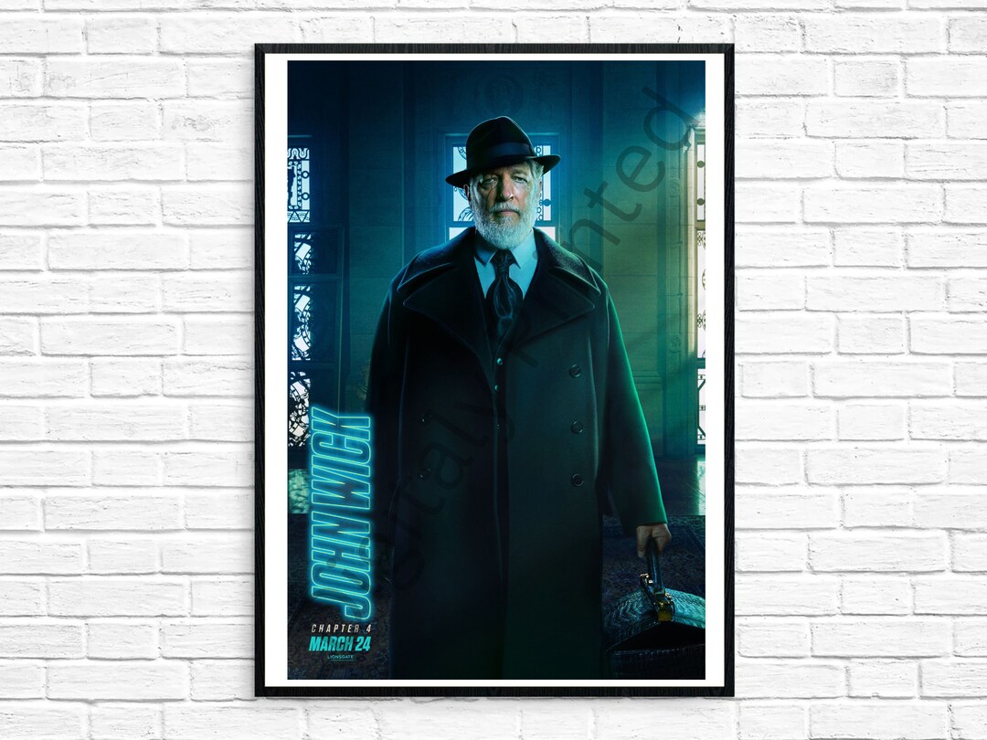 Harbinger de John Wick IV 2023 Póster de la película A4 - Etsy México