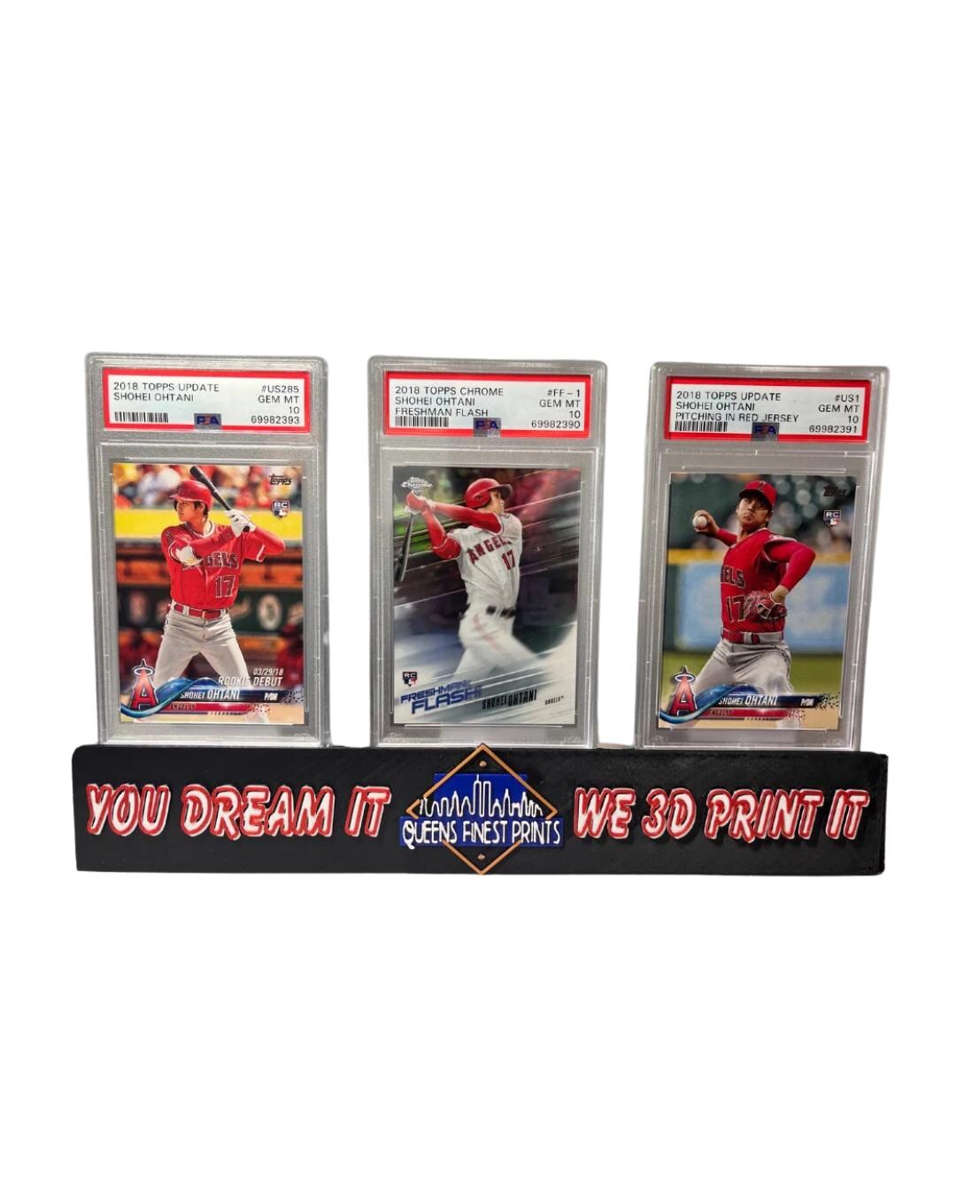 3 Card - Custom Logo Card Stand, Sports Card Display, Trading Card ...