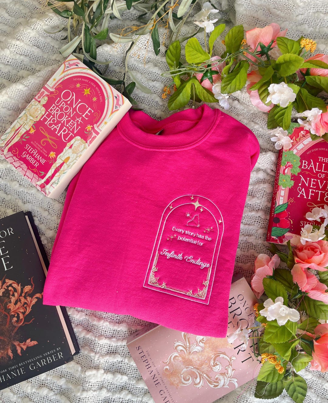 Infinite Endings Crewneck / Once Upon A Broken Heart Merch / OUABH ...