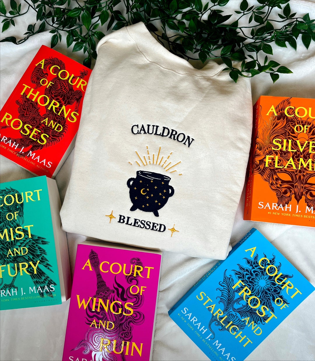 Cauldron Blessed Sweatshirt / LICENSED ACOTAR Merch / Acomaf, Acosf ...
