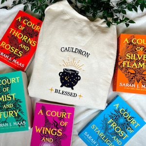 Cauldron Blessed Sweatshirt / LICENSED ACOTAR Merch / Acomaf, Acosf ...