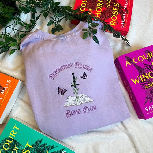 Romance Reader Book Club Sweatshirt Bookish Sweatshirt - Etsy