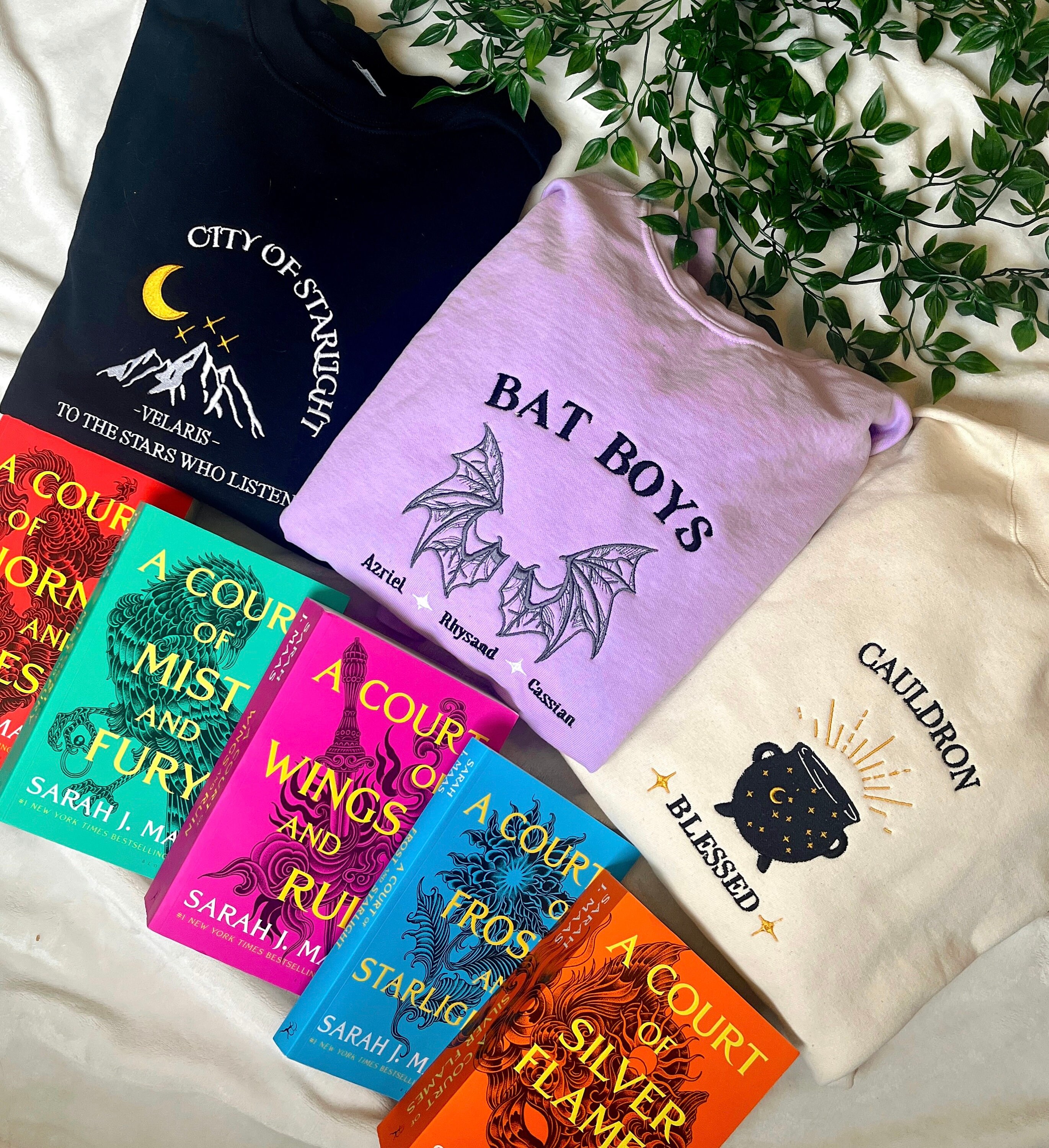 Cauldron Blessed Sweatshirt / LICENSED ACOTAR Merch / Acomaf, Acosf ...