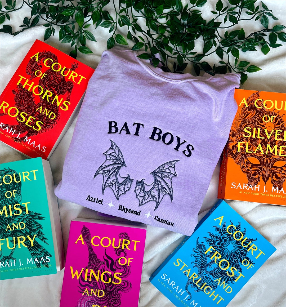 Bat Boys Sweatshirt / LICENSED ACOTAR Merch / Embroidered Acotar ...
