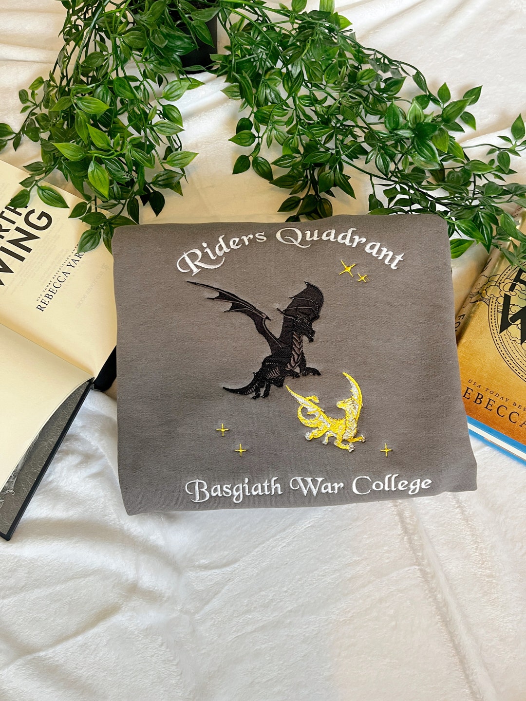 Riders Quadrant Sweatshirt/ Licensed Fourth Wing Merch/ Embroidered ...