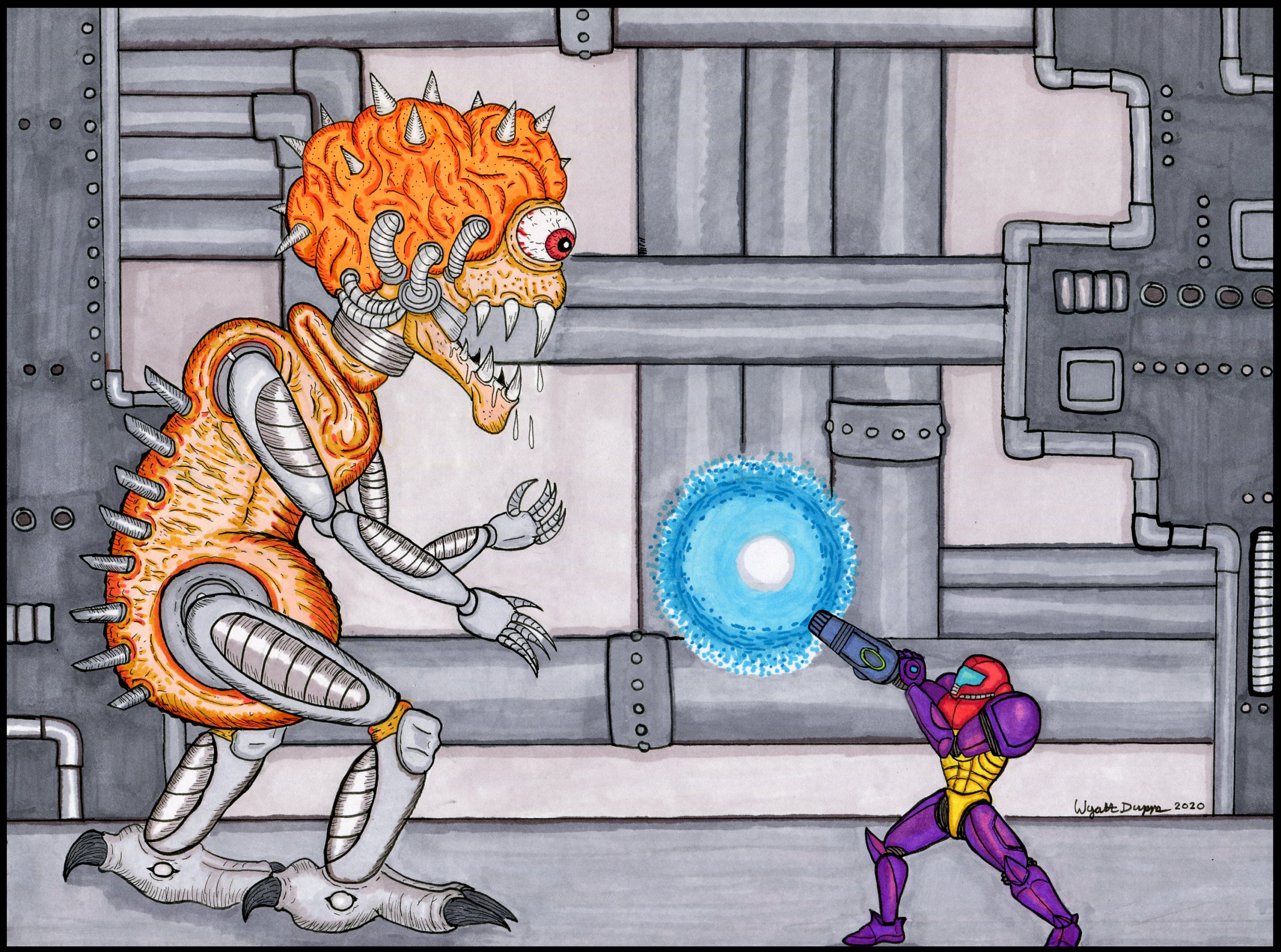 Super Metroid Mother Brain