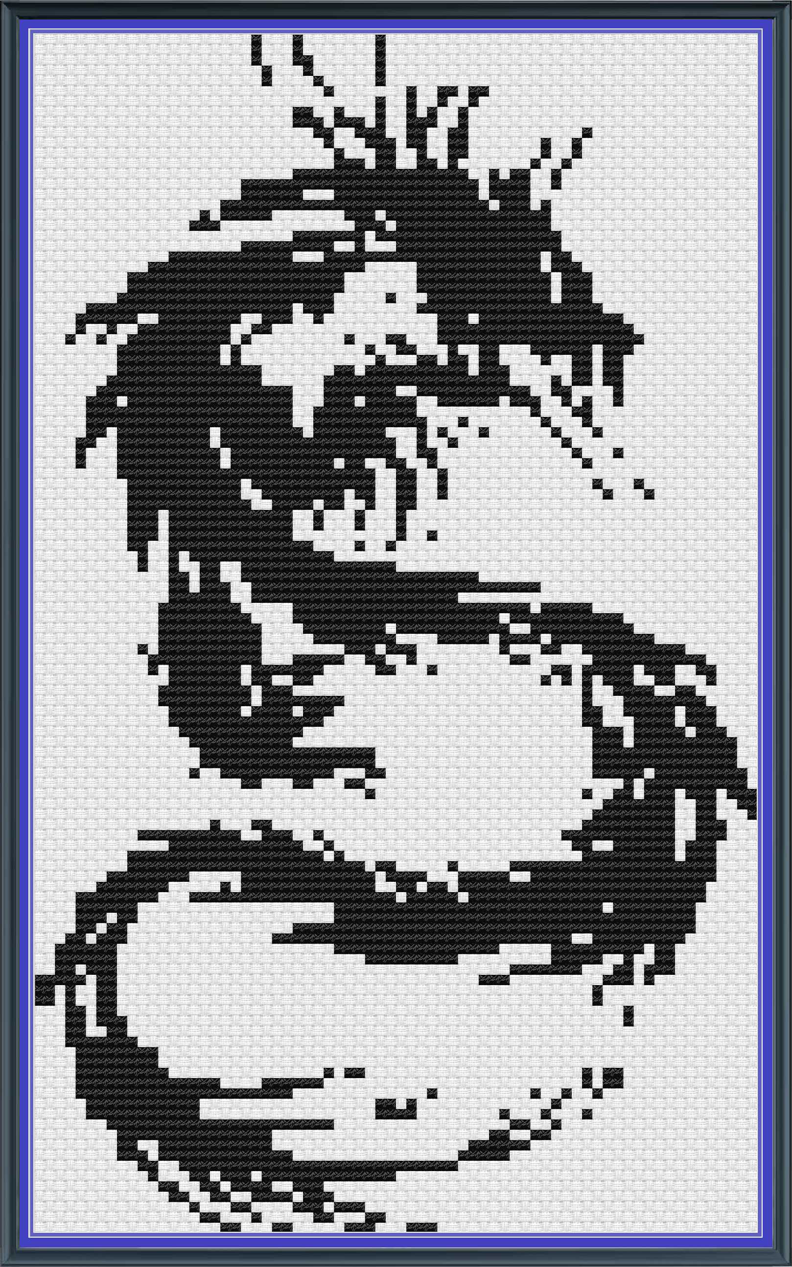 B&W Dragon *PDF Pattern Only* - Etsy