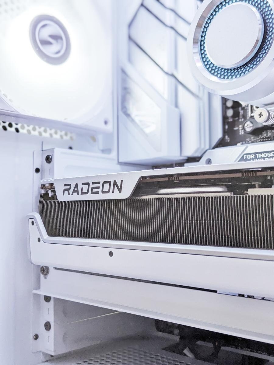 Gaming PC snow White 1TB SSD RTX 4060 Ryzen 5 White Gaming Computer 100 ...