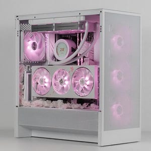 Gaming PC sakura by Optimist Streaming Ready Pink Floral PC - Etsy